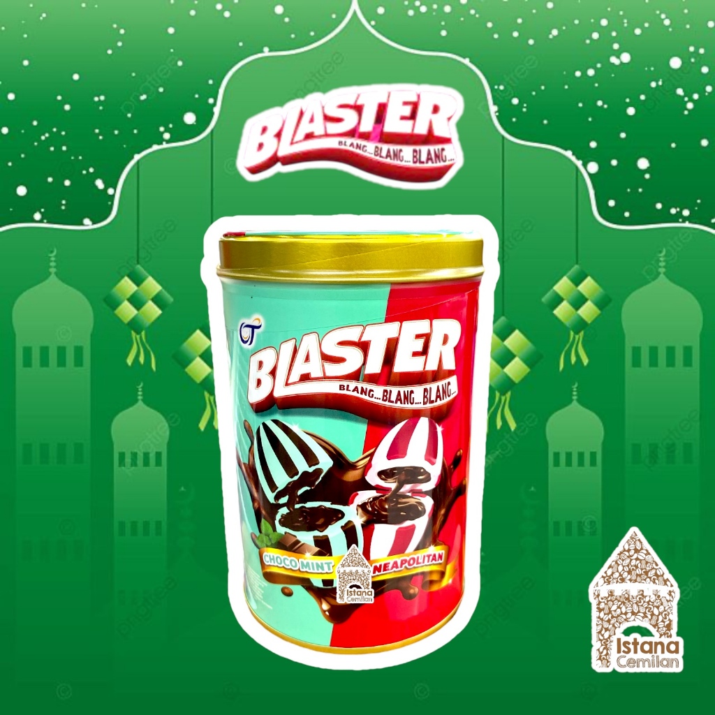 Jual Permen Blaster Kaleng 125 Gram Hampers Lebaran Idul Fitri | Shopee ...