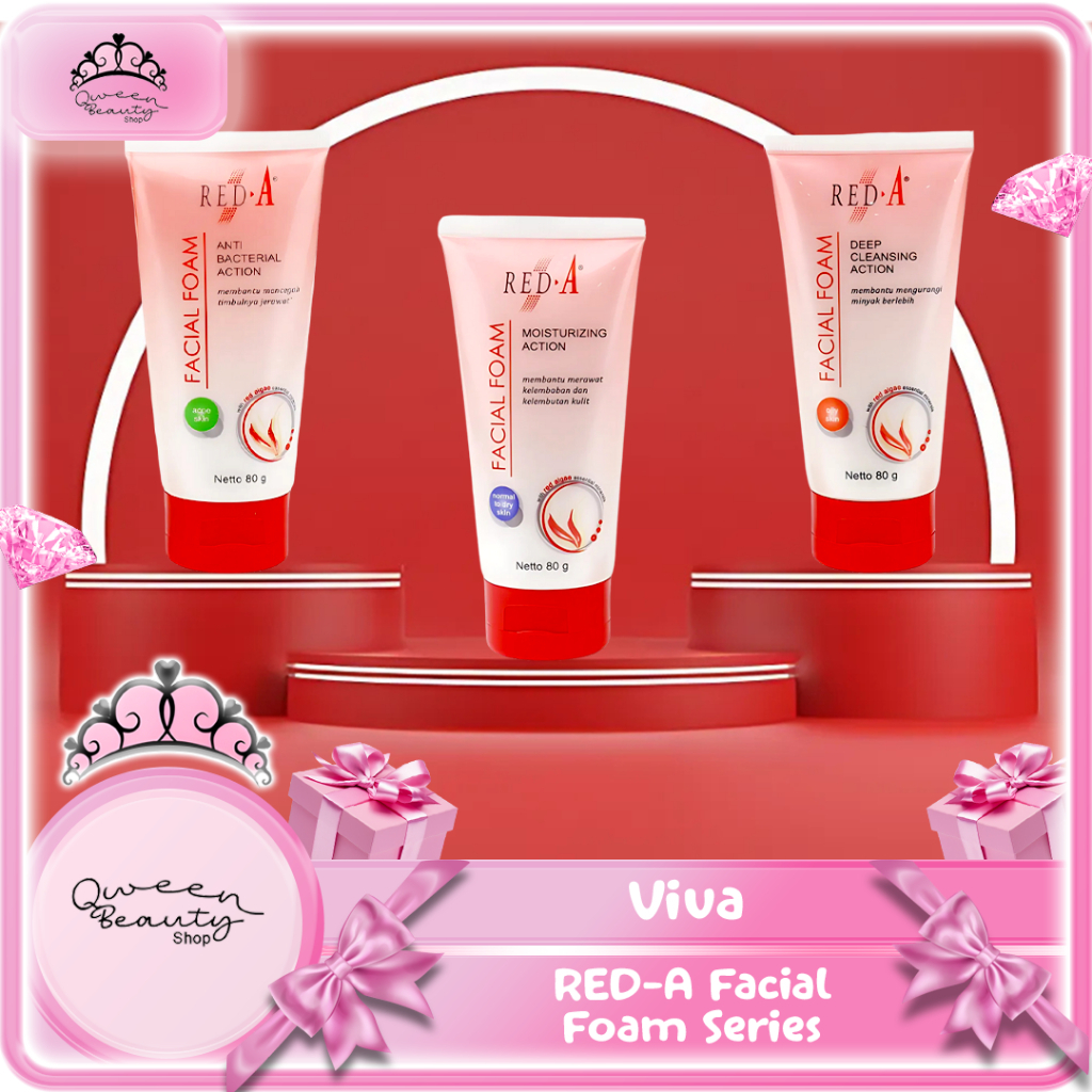 Jual Viva RED-A Facial Foam Series | Shopee Indonesia