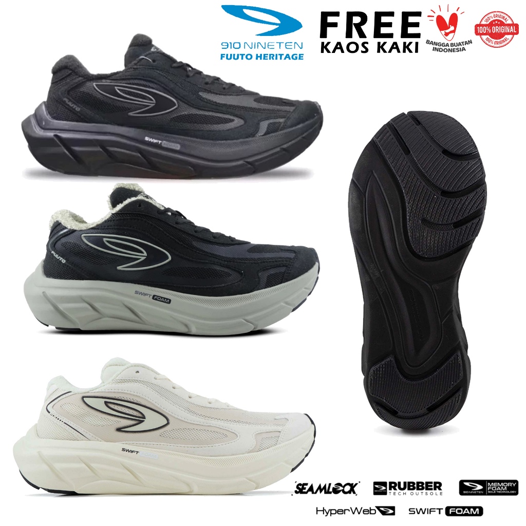 Jual Sepatu Running Sport Style 910 Nineten Fuuto Hertage Original ...