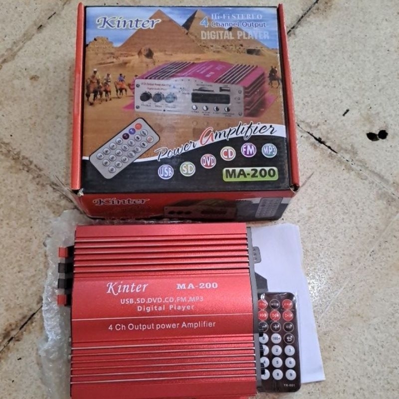 Jual kit power amplifier ma 200 kinter 4ch hi fi stereo | Shopee Indonesia