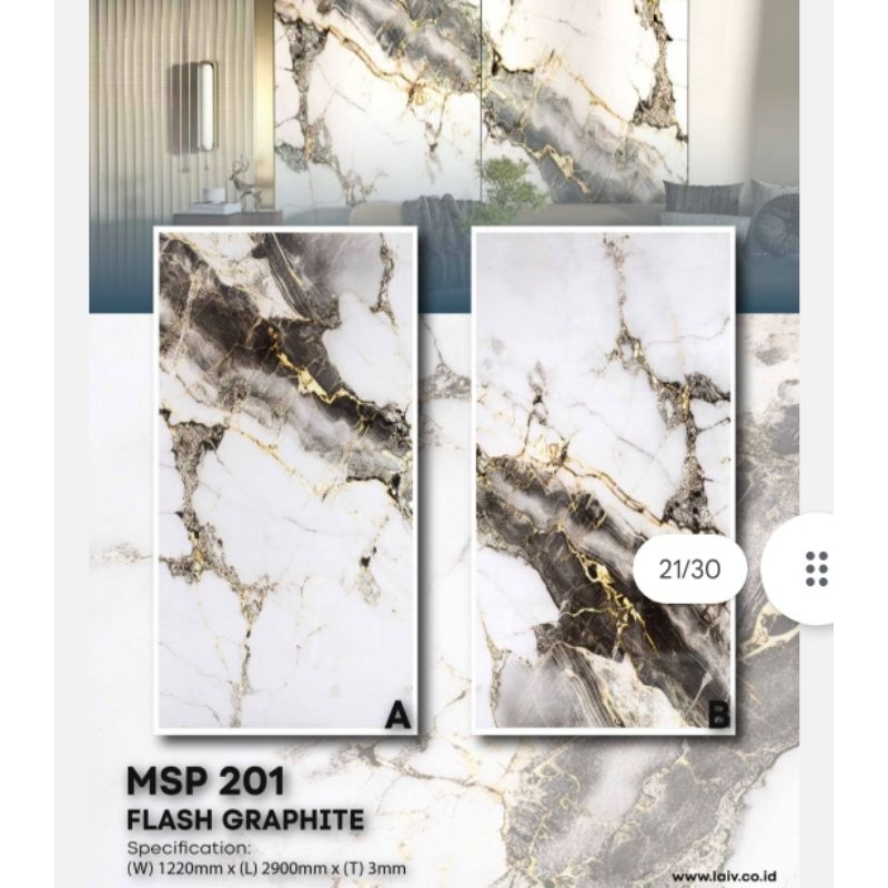Jual PVC Marble-Upvc Marve Sheet-Wall Board Marmer | Shopee Indonesia