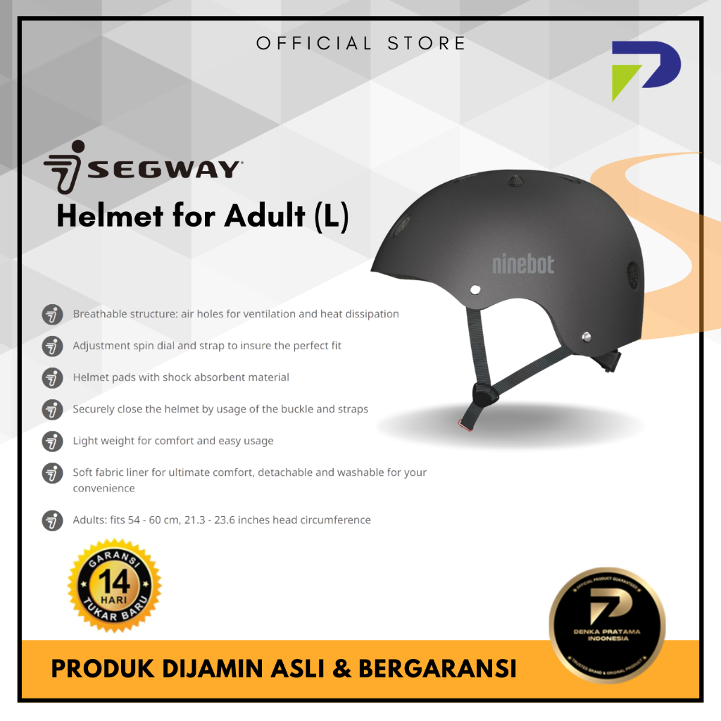 Jual SEGWAY Helmet for Adult (L) | Shopee Indonesia
