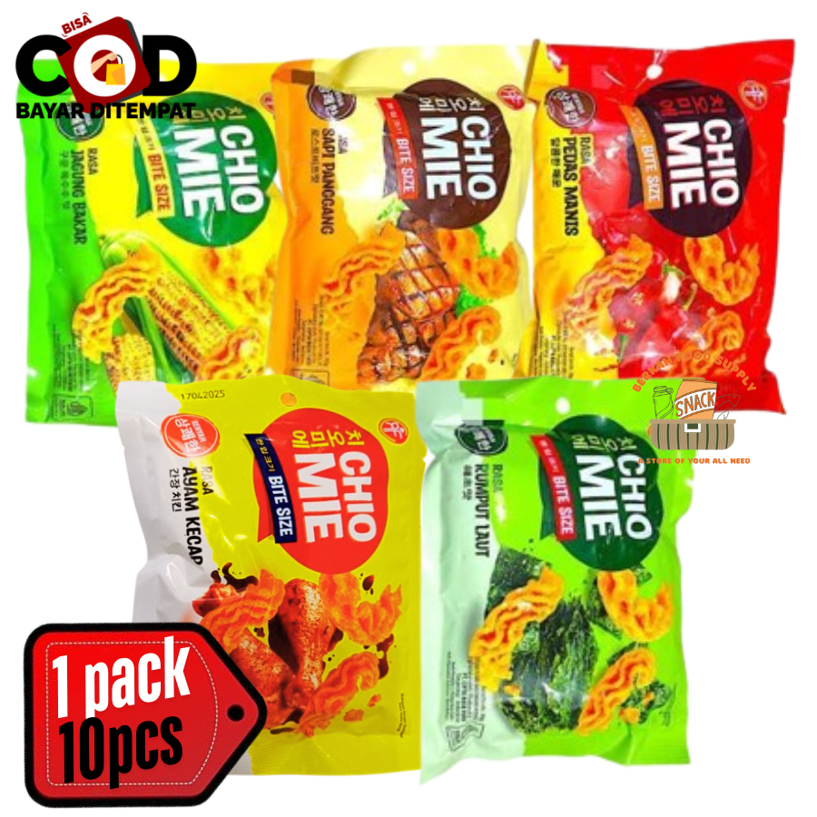 Jual [ BERKAH ] Chio Mie Bite Size Pack Isi 10 x 15gr Snack Keripik ...