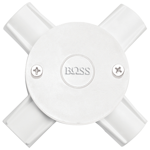 Jual BOSS KRESDOS 25MM PUTIH B240/25/4 / KRESDUS CABANG 4 25 MM WHITE ...