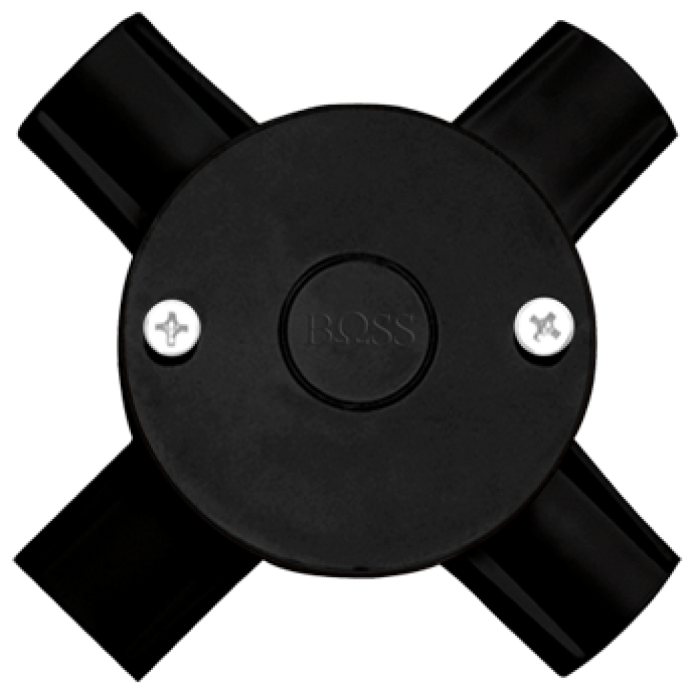 Jual BOSS KRESDOS 25MM HITAM B240/25/4 / KRESDUS CABANG 4 25 MM BLACK ...
