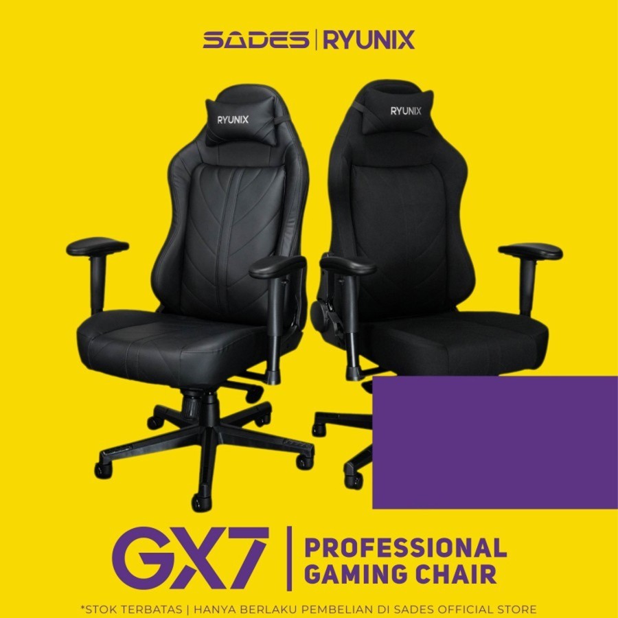 Jual Sades Ryunix GX7 Premium Gaming Chair | Shopee Indonesia