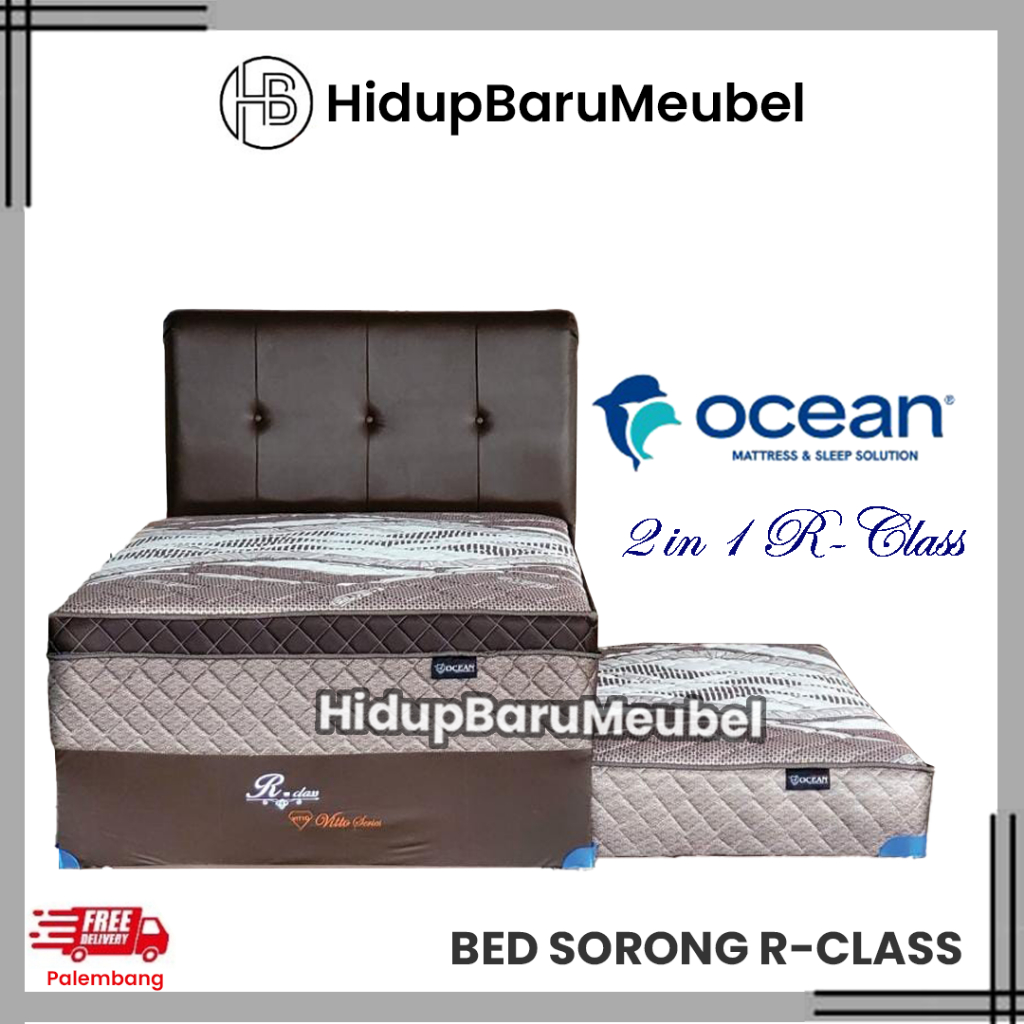 Jual Bed sorong Ocean R class Classic / kasur tempat tidur anak remaja murah R-class / springbed ...