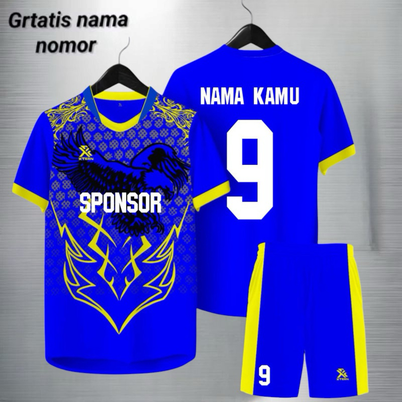 Jual Jersey Free Sablon Nama Nomor Punggung Dan Sponsor Baju Bola ...