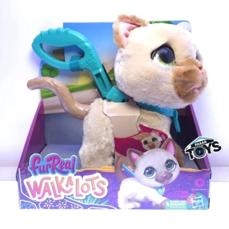 Jual FurReal Friends WALKALOTS Big Wags - Kitty | Shopee Indonesia