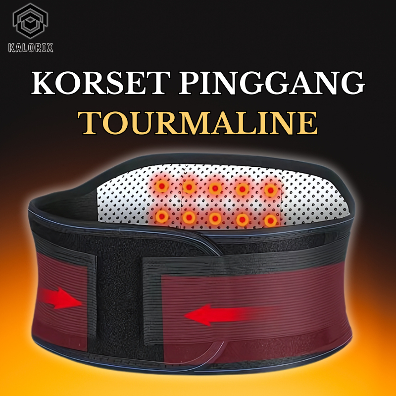 Jual KALORIX Alat Terapi Pinggang Magnetik Sabuk Korset Therapy Lumbar Saraf Kejepit Kesehatan ...