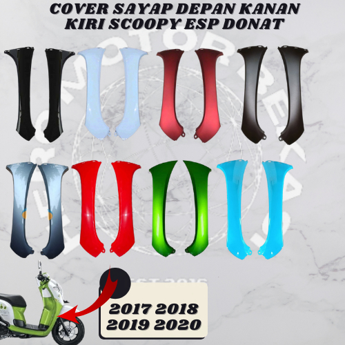 Jual cod - Cover Sayap Depan KIRI KANAN Leghsild Luar Scoopy Fi Esp New ...