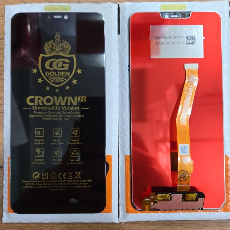 Jual LCD TOUCHSCREEN VIVO V9 1727 / Y85 1723 HITAM FULLSET | Shopee Indonesia