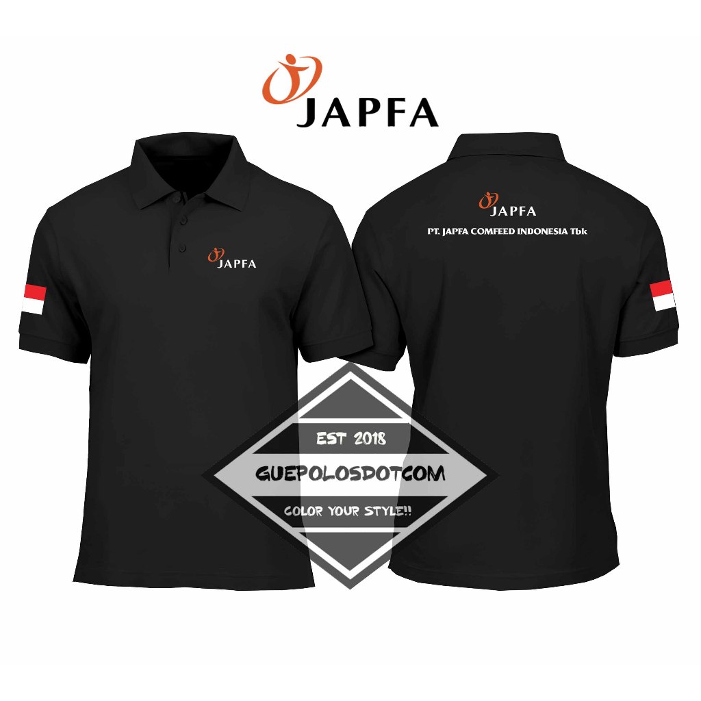 Jual POLOSHIRT LOGO JAPFA - Baju Berkerah PT JAPFA COMFEED INDONESI Tbk ...