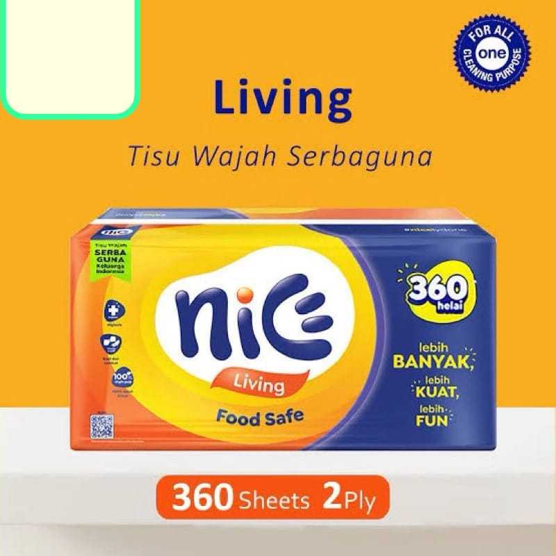 Jual Facial tissue 180 sheets / Nice Clean plus Facial Tissue Tisue ...