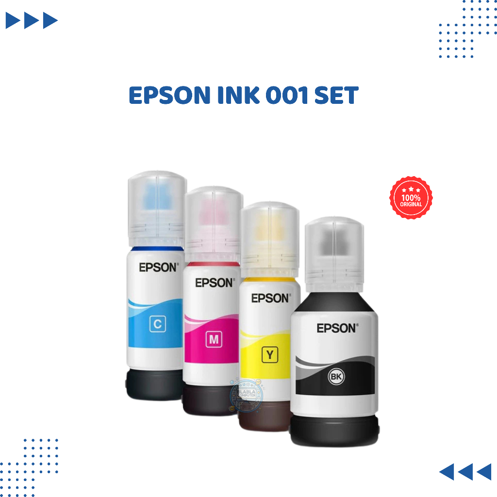 Jual Epson Ink 001 Original | Shopee Indonesia