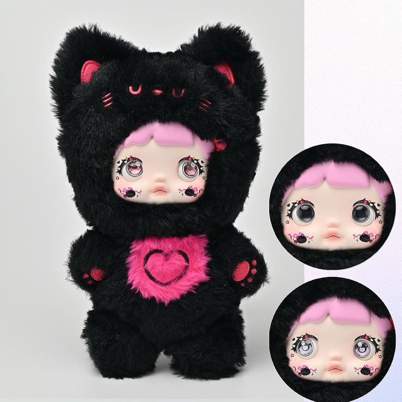 Jual nommi V1 plush selected - mimi (hitam) | Shopee Indonesia
