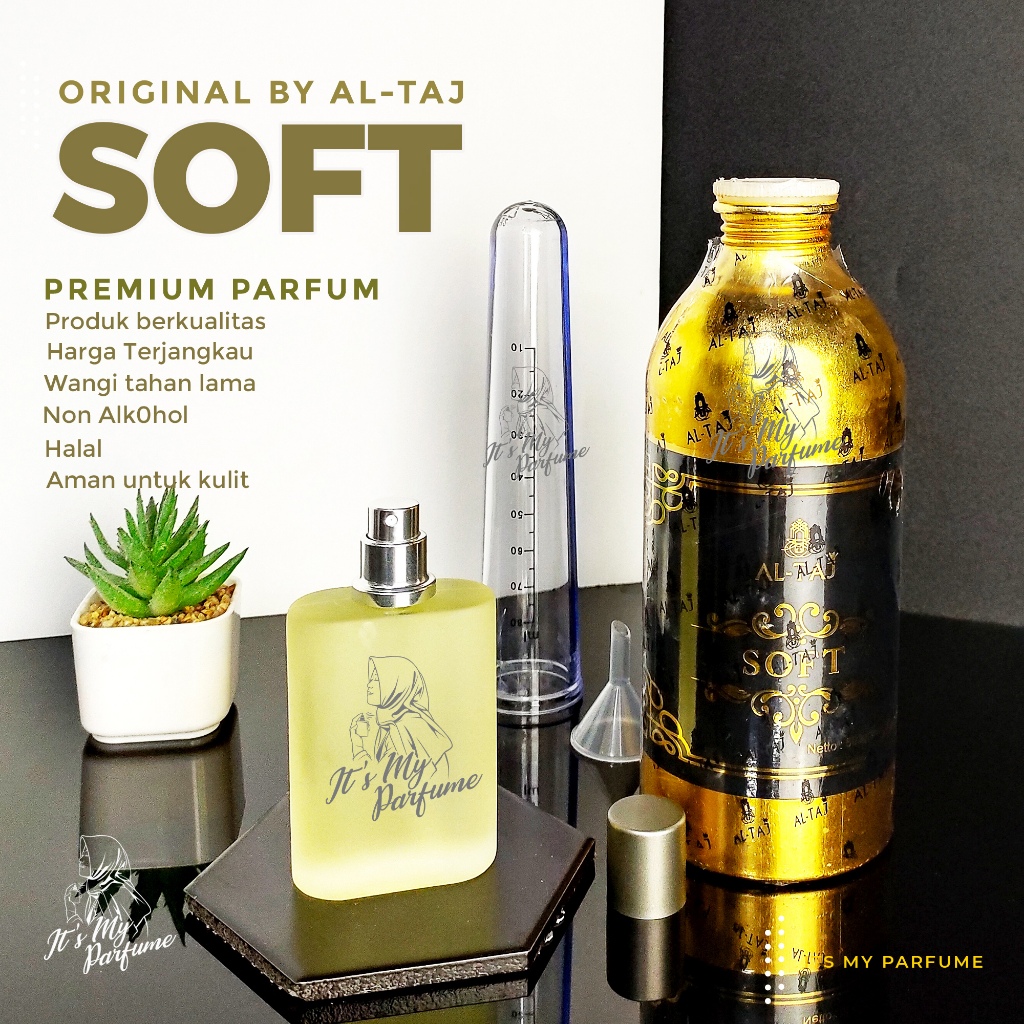 Jual PARFUM SOFT 100 ML ORIGINAL ALTAJ TAHAN LAMA MINYAK WANGI NON ...