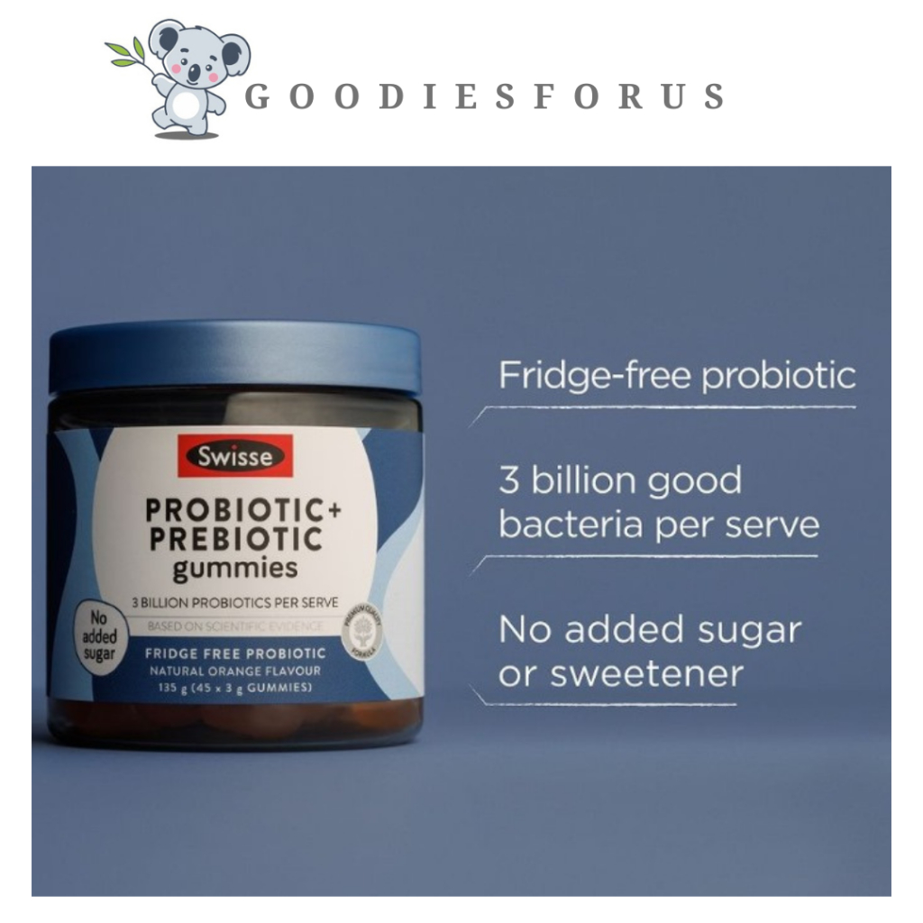 Jual Swisse Adults PROBIOTIC & PREBIOTIC GUMMIES 45 Pack/Probiotik ...