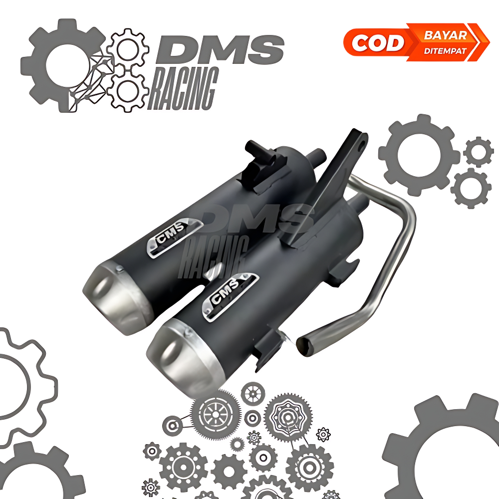 Jual knalpot standar racing cms beat knalpot standar racing muffler cms ...