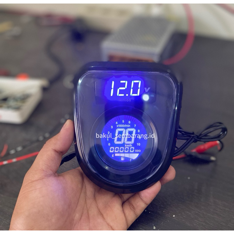 Jual SPEEDOMETER FULL DIGITAL SPEEDO DIGITAL VESPA EXCLUSIVE / VESPA ...