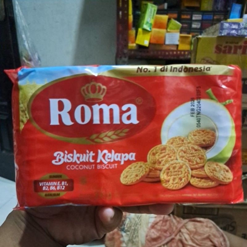 Jual biskut roma kelapa 300gr | Shopee Indonesia