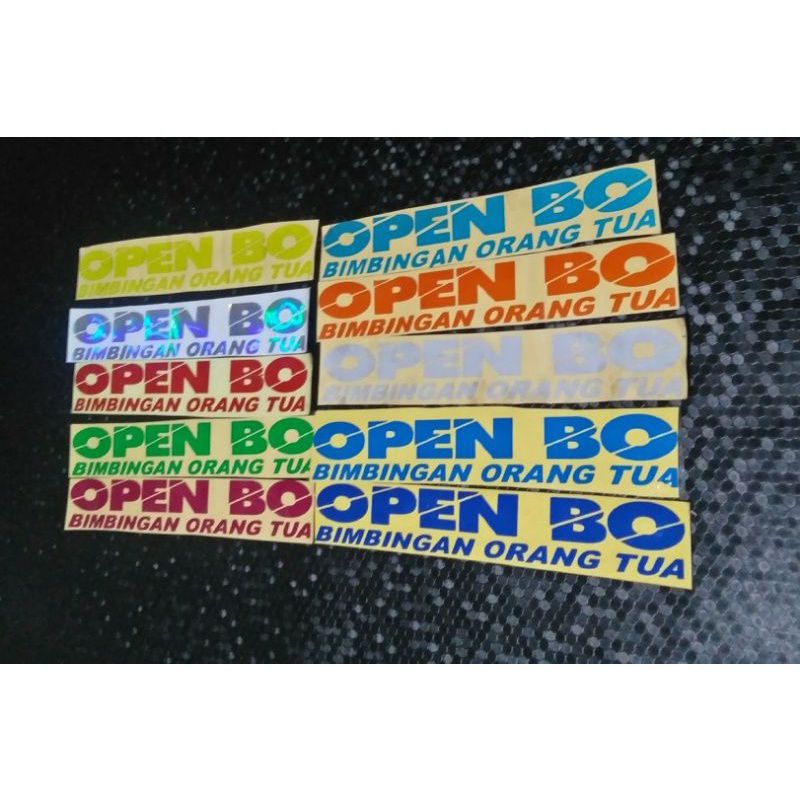 Jual stiker cutting open Bo cutting sticker open bo | Shopee Indonesia
