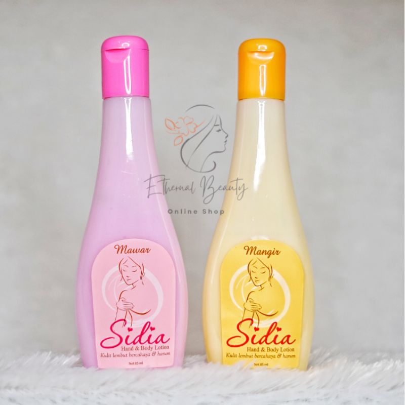 Jual Hand & Body Lotion Sidia Varian Mawar & Mangir - 85ml | Shopee ...