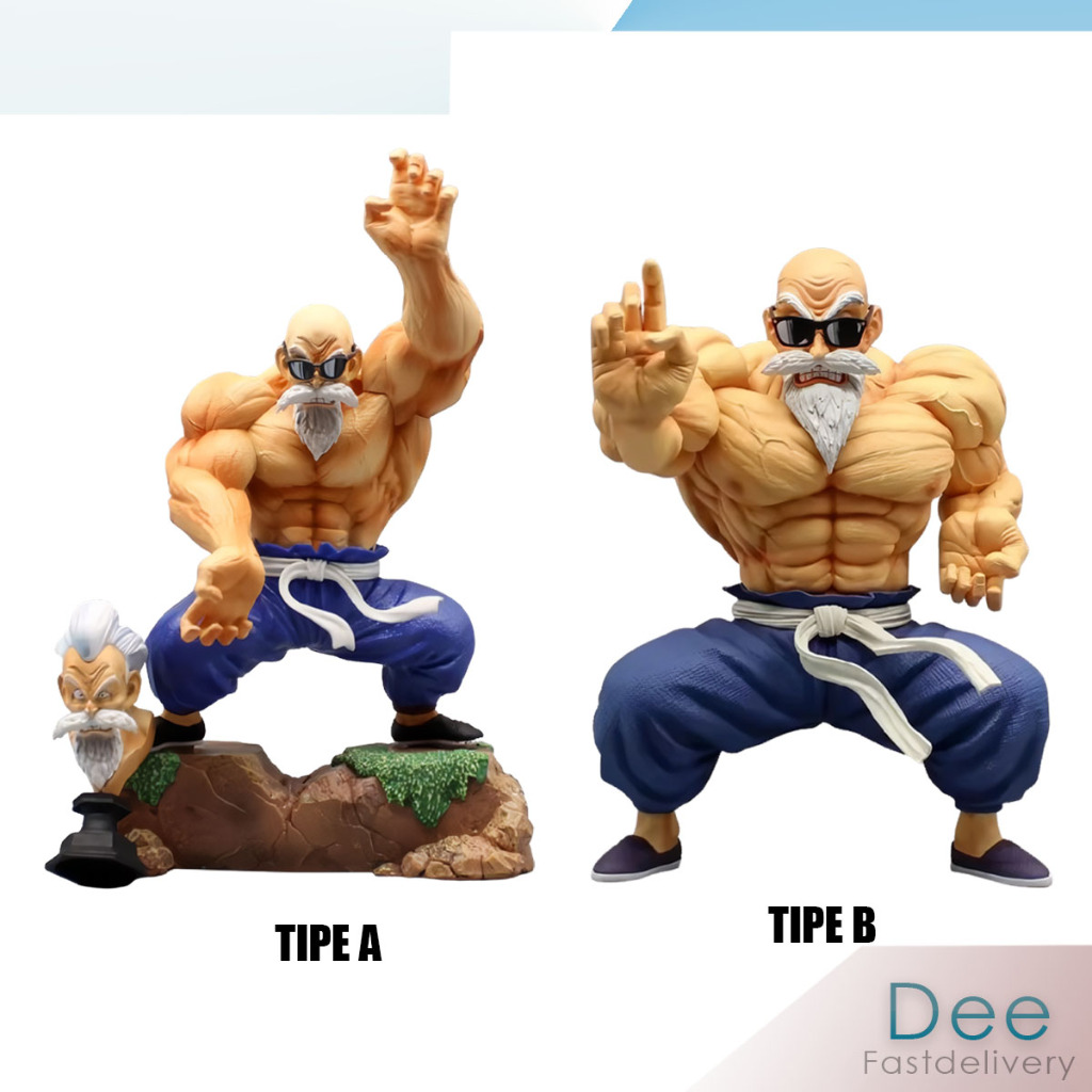 Jual Master Roshi Kamehameha Dragon Ball Action Figure PVC | Shopee ...