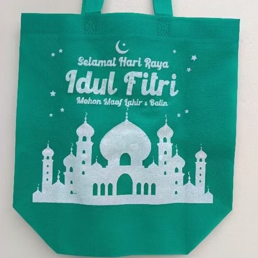Jual Tas Spunbond / Tas Lebaran Idul Fitri Lusinan 12 pcs | Shopee Indonesia