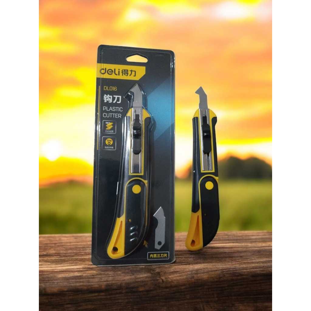 Jual DELI Plastic Cutter Acrylic SK5 - Deli Pisau Cutter Acrylic EDL016 ...