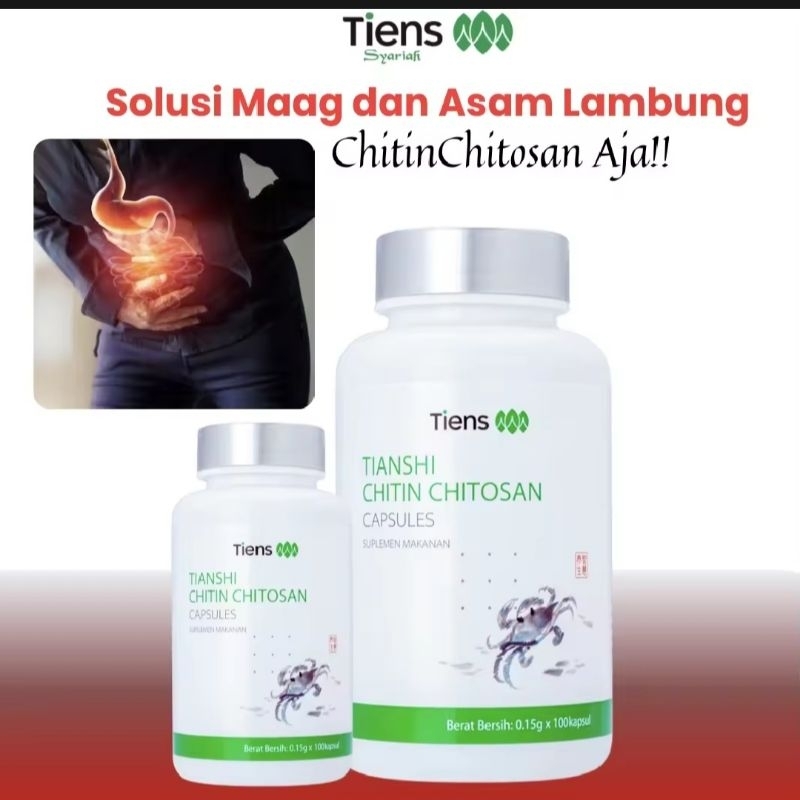 Jual TIENS CHITIN CHITOSAN OBAT ASAM LAMBUNG DAN MAAG KADAR GULA DARAH ...