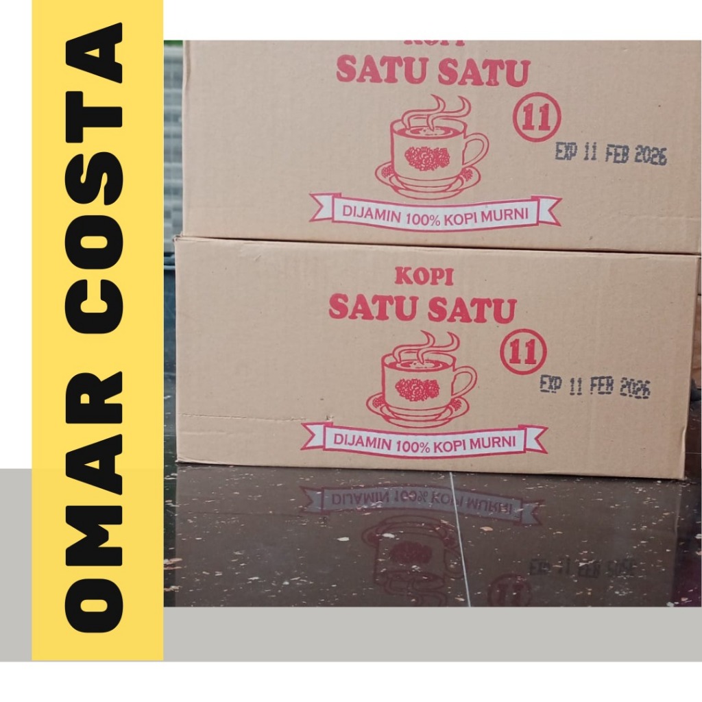 Jual Kopi Satu Satu 1 Dus isi 20 renteng (@6,5 gram) | Shopee Indonesia