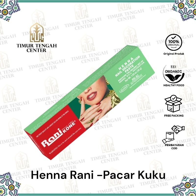 Jual Henna Rani Nail Pacar Kuku 1pcs | Shopee Indonesia