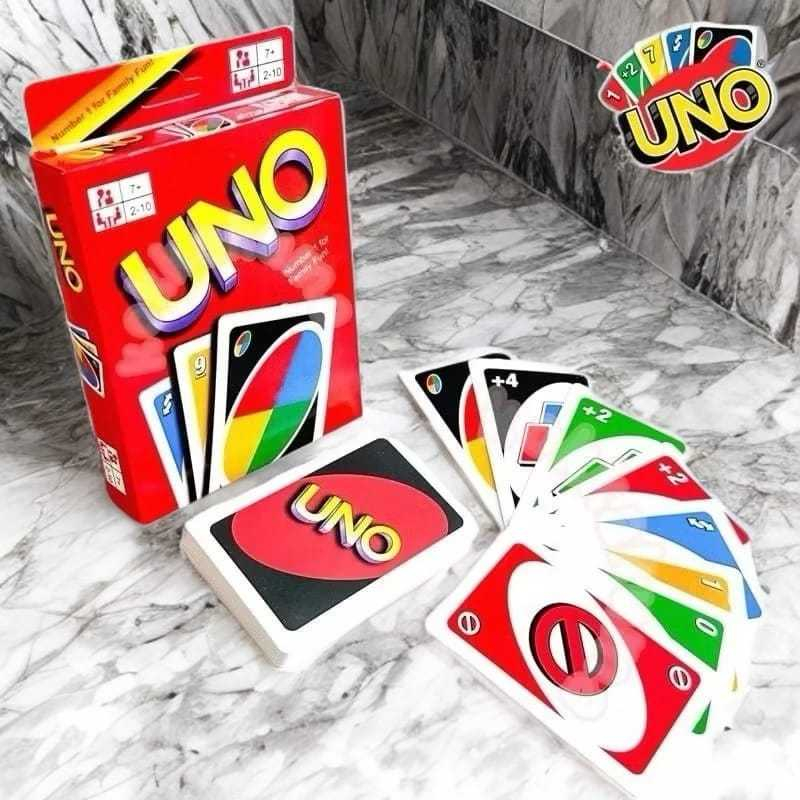 Jual Kartu Uno Permainan Kartu Keluarga Seru / Mainan Edukasi | Shopee ...