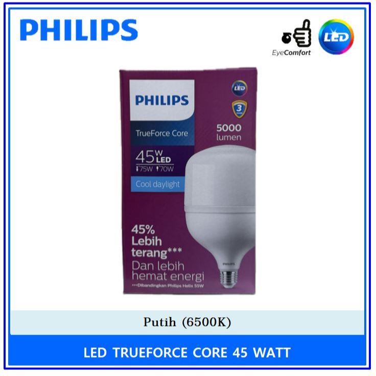 Jual PHILIPS LAMPU LED TRUEFORCE 45W 45 WATT (PENGGANTI 50W) LAMPU LED PHILIPS 45 W 45WATT ...