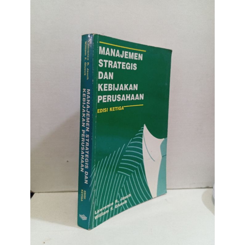 Jual Manajemen Strategis Dan Kebijakan Perusahaan Edisi Ketiga By ...