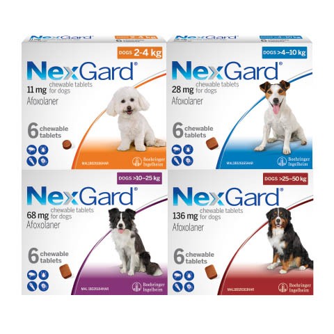 Jual NexGard for Dogs NEXGARD OBAT KUTU DAN CACING UNTUK ANJING. ALL ...