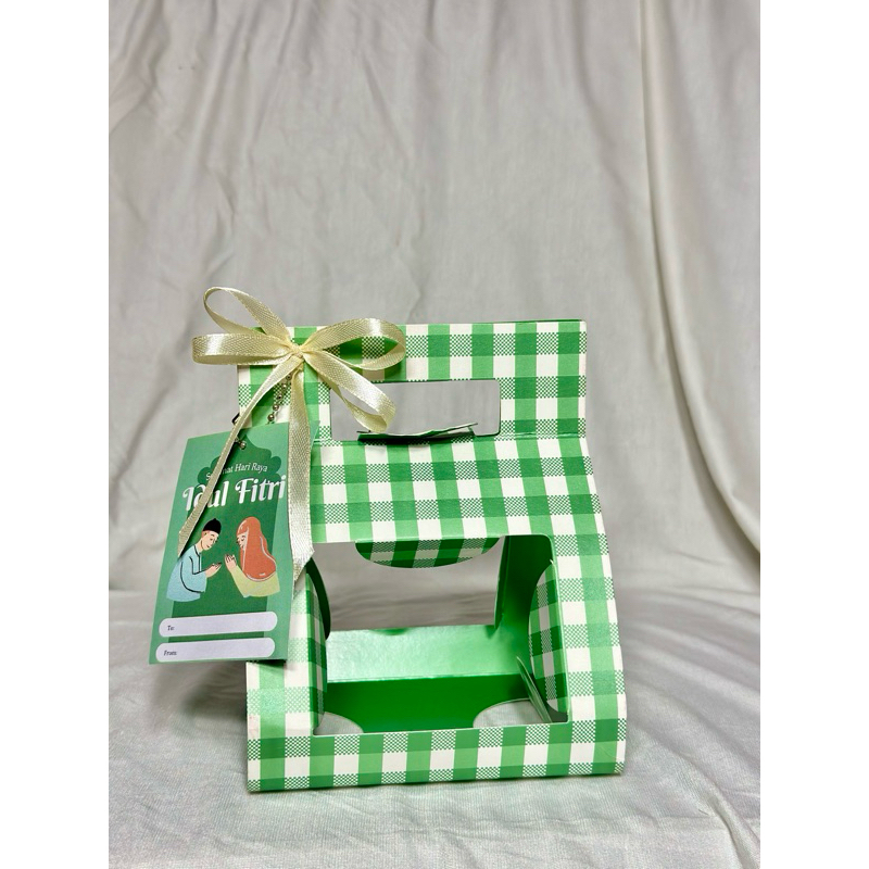 Jual DIY Hampers Lebaran | Small Green Box | Hanya Box | Shopee Indonesia