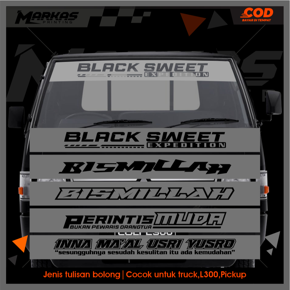 Jual Stiker Kaca Mobil Depan (Bisa Costum dan Request ) sticker variasi ...