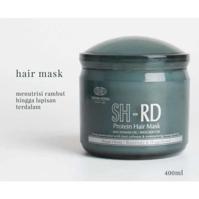 Jual SHRD Protein Hair Mask with Keratin Avocado & Macadamia Oil 400mL ...