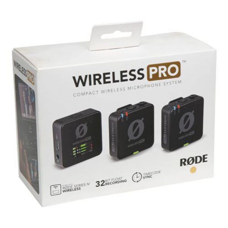 Jual Rode Wireless PRO 2 Person Clip On Microphone Wireless System ...