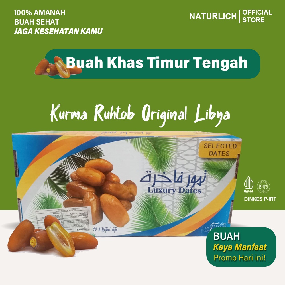 Jual Kurma Ruthob Libya 1kg | Fresh Kurma Muda Ruthab Libya Segar Bisa ...