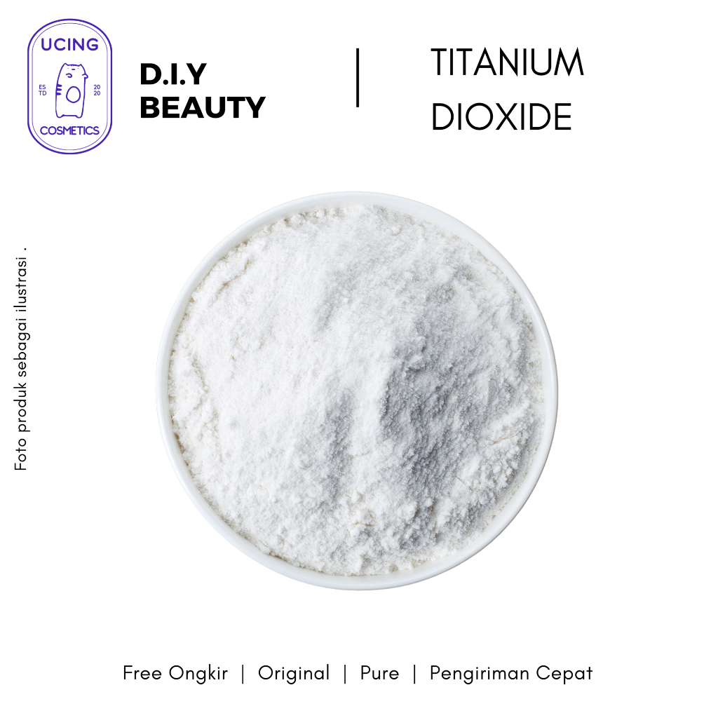 Jual Titanium Dioxide Titanium Dioksida Pewarna Putih 100 gr | Shopee ...
