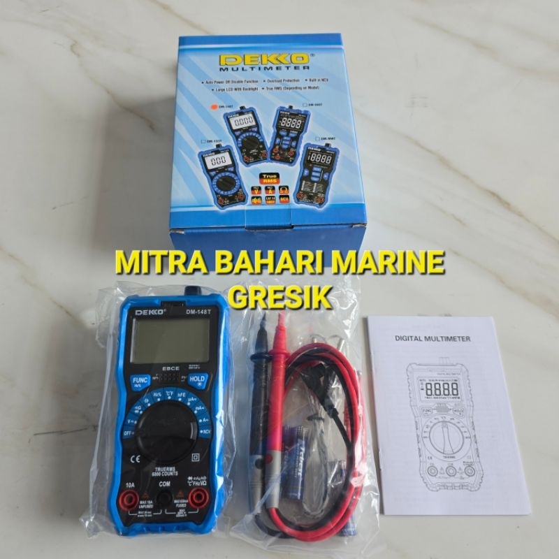 Jual AVO Meter / Multi Meter Dekko DM 148T | Shopee Indonesia