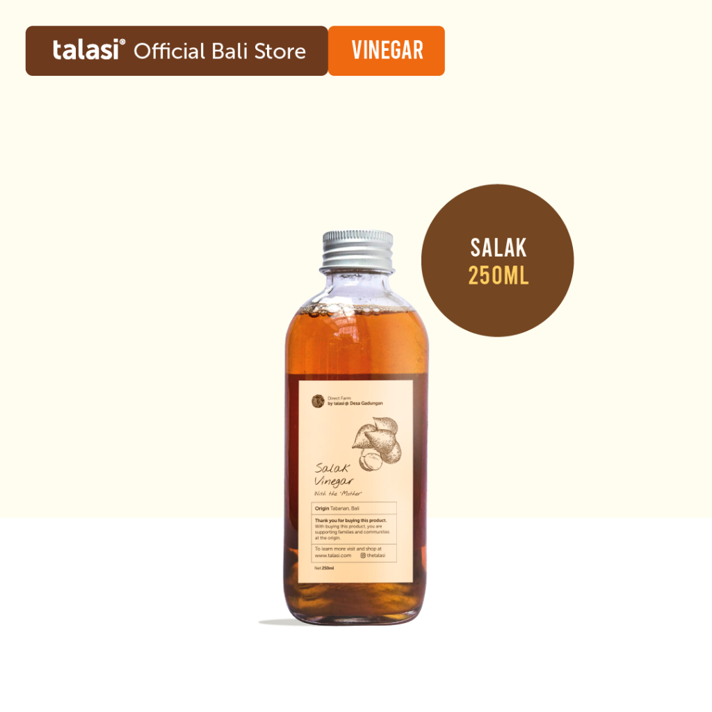 Jual Direct Farm Salak Vinegar Origin Tabanan, Bali 250ml | Shopee ...