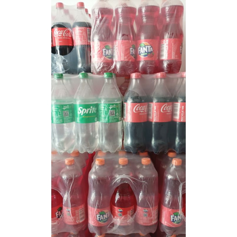 Jual PAKET 3 BOTOL MIX COCA-COLA FANTA SPRITE | Shopee Indonesia