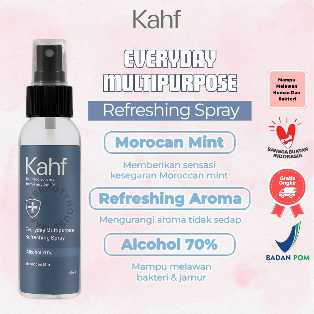 Jual KAHF Everyday Multipurpose Refreshing Spray 100ml | Shopee Indonesia