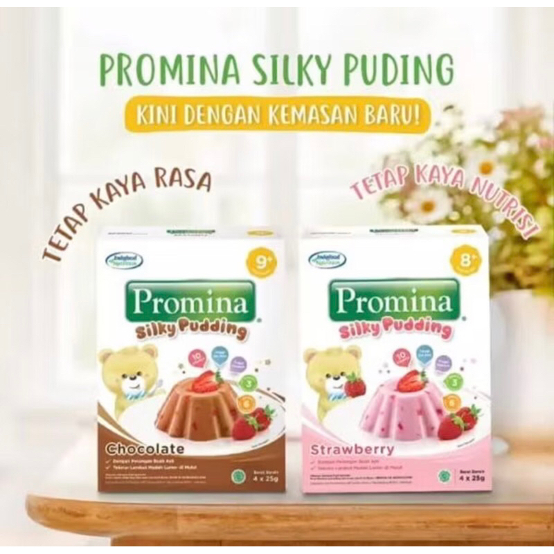 Jual PROMINA SILKY PUDING 100G | Shopee Indonesia