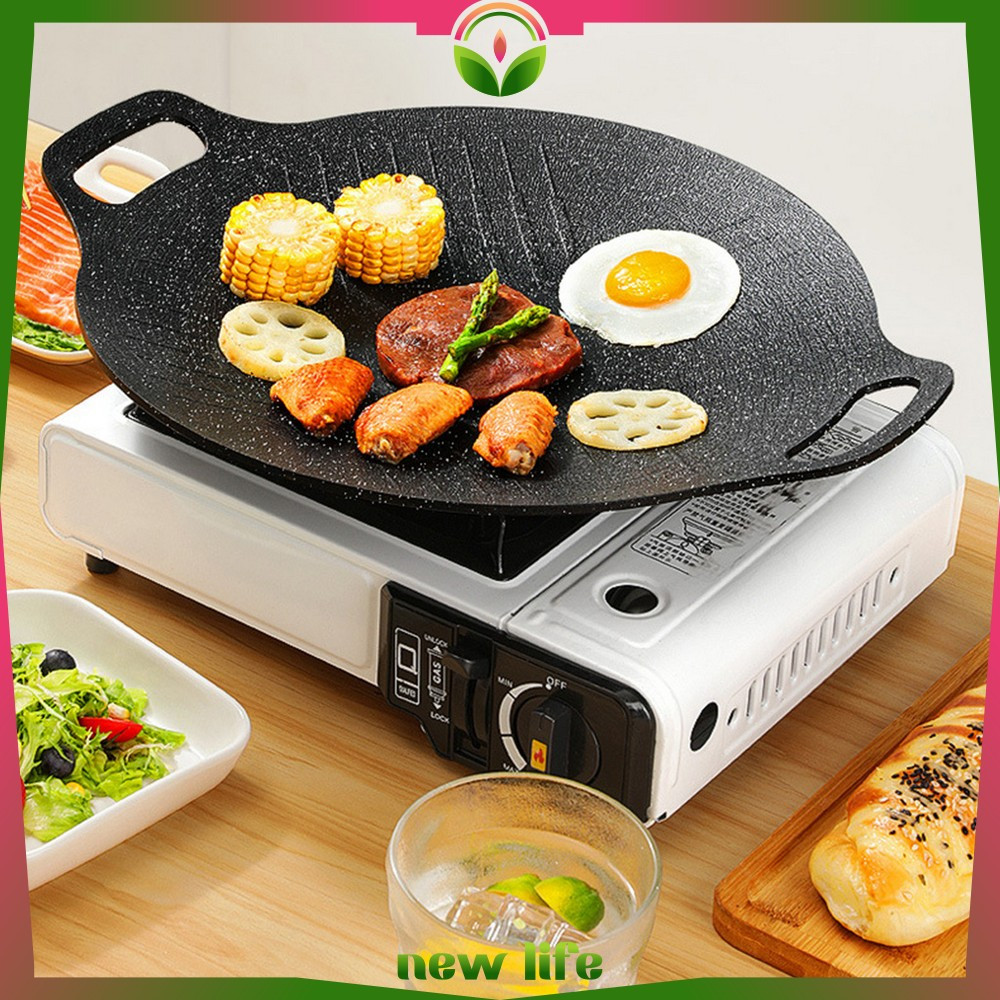 Jual Wajan Panggangan 34 CM Anti Lengket Alat Pemanggang Grill Pan BBQ ...