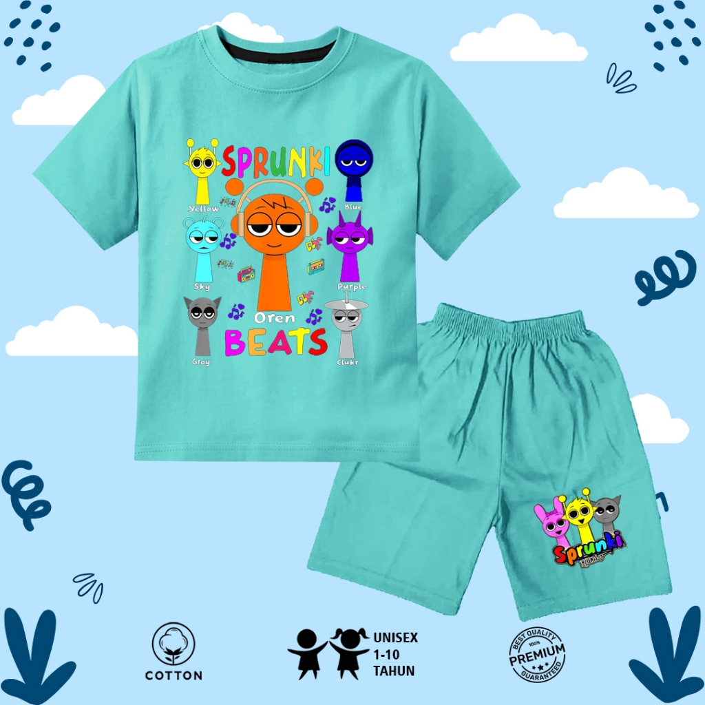 Jual Baju setelan stelan set kaos anak cowok cewek laki laki perempuan ...